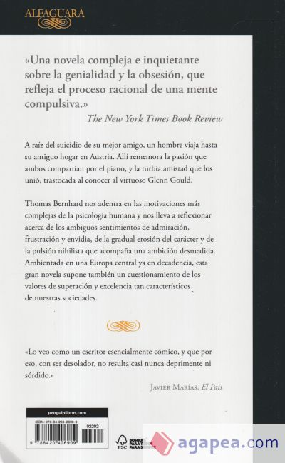 EL MALOGRADO - THOMAS BERNHARD - 9788420406909