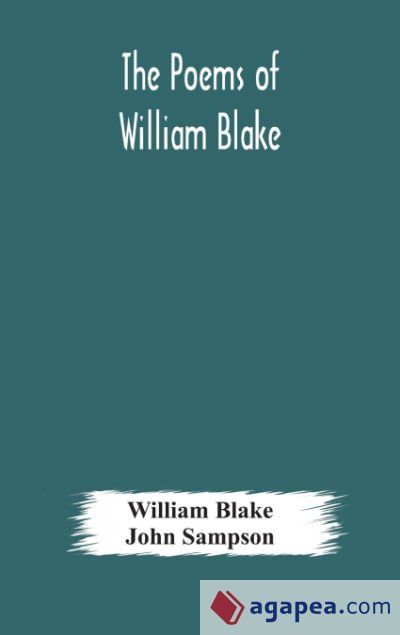 THE POEMS OF WILLIAM BLAKE - WILLIAM BLAKE - 9789354176807