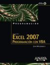 EXCEL 2007. PROGRAMACION CON VBA - JOHN WALKENBACH - 9788441522985