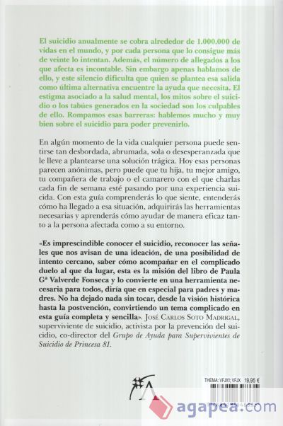 PREVENIR EL SUICIDIO - PAULA Gª VALVERDE FONSECA - 9788418648335