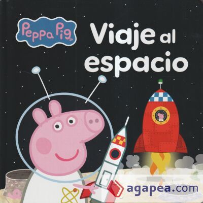 PEPPA PIG. LIBRO DE CARTON - VIAJE AL ESPACIO - HASBRO - 9788448872311