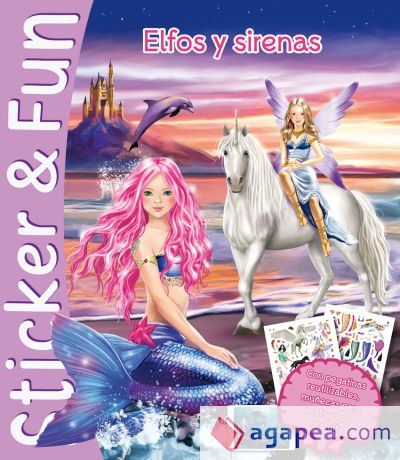 ELFOS Y SIRENAS.(STICKER&FUN) - VV.AA. - 9783986850708