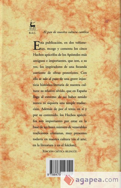 HECHOS APOCRIFOS DE LOS APOSTOLES. II: HECHOS DE PABLO Y TOMAS - ANTONIO PIÑERO SAENZ Y GONZALO ...