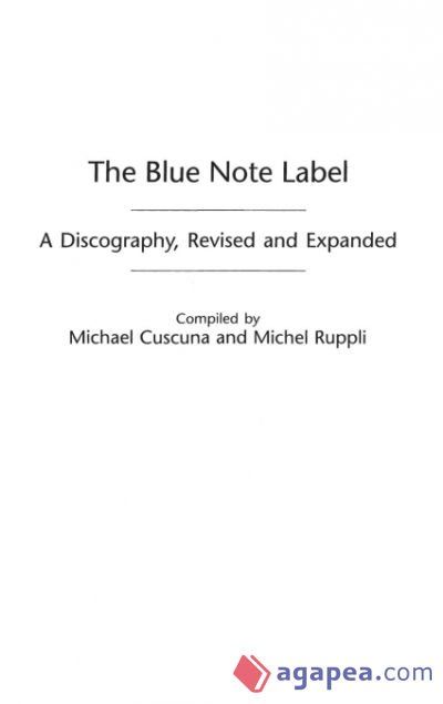 THE BLUE NOTE LABEL - MICHEL RUPPLI MICHAEL CUSCUNA - 9780313318269