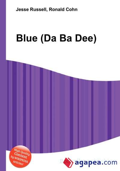 BLUE (DA BA DEE) - 9785510885804