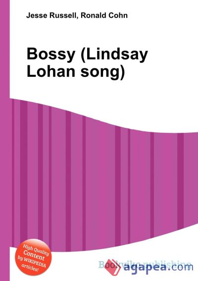 BOSSY (LINDSAY LOHAN SONG) - COHN, RONALD, RUSSELL, JESSE - 9785510570748