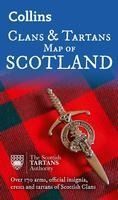 COLLINS CLANS AND TARTANS MAP OF SCOTLAND: OVER 170 ARMS, OFFICIAL ...