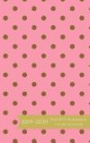 2019-2020 POCKET PLANNER 2 YEAR CALENDAR: POLKA DOTS WEEKLY AND MONTHLY ...