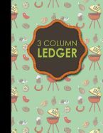 3 COLUMN LEDGER: COLUMNAR PAD, ACCOUNTING LEDGER PAD, FINANCIAL LEDGER ...