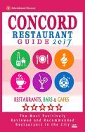CONCORD RESTAURANT GUIDE 2017: BEST RATED RESTAURANTS IN CONCORD ...