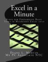 EXCEL IN A MINUTE: STEPS FOR PERFORMING BASIC TASKS IN MICROSOFT EXCEL ...