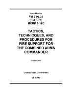 FIELD MANUAL FM 3-09.31 (FM 6-71) MCRP 3-16C TACTICS, TECHNIQUES, AND ...