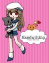 HANDWRITING PRACTICE NOTEBOOK: PINK ANIME PET-CAT SAILOR GIRL ...