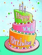 HAPPY 10TH BIRTHDAY: DISCREET INTERNET WEBSITE PASSWORD ORGANIZER ...