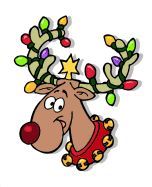 HAPPY HOLIDAYS REINDEER CHRISTMAS LIGHTS SCHOOL COMP BOOK 130 PAGES ...