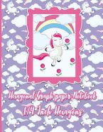 HEXAGONAL GRAPH PAPER NOTEBOOK: 1/4 INCH HEXAGONS: ORGANIC CHEMISTRY DRAWING NOTEBOOK, DESIGN ...