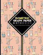 ISOMETRIC GRAPH PAPER NOTEBOOK: 1/4 INCH EQUILATERAL TRIANGLE: FOR ...