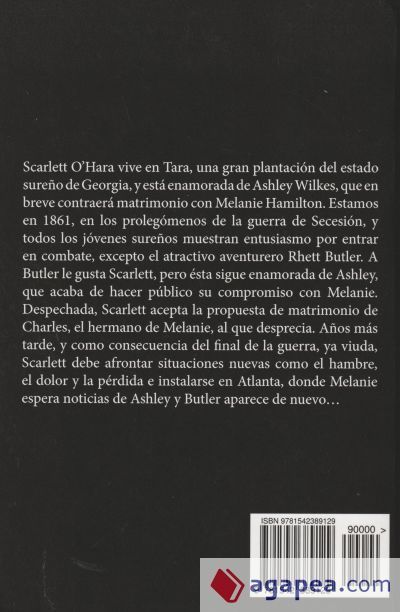 LO QUE EL VIENTO SE LLEVO (SPANISH EDITION) - MARGARET MITCHELL - 9781542389129
