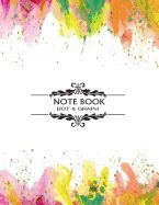 NOTEBOOK DOT &GRAPH: NOTEBOOK FOR WRITING LETTERS & WORDS DOT GRAPH ...