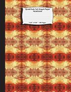 QUAD RULE 5X5 GRAPH PAPER NOTEBOOK. 7.44" X 9.69." 120 PAGES: COLORFUL ...