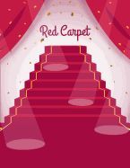 RED CARPET: ACTRESS ACTOR MOVIE CINEMA JOURNAL BOOK RULED LINED PAGE ...