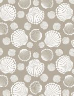 SHELL NOTEBOOK: BEACH JOURNAL BOOK RULED LINED PAGE PAPER KID TEEN GIRL ...