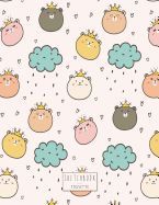 SKETCHBOOK: QUEEN BEAR COVER (8.5 X 11) INCHES 110 PAGES, BLANK UNLINED ...