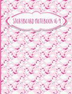 STORYBOARD NOTEBOOK 16: 9: CINEMA NOTEBOOKS FOR CINEMA ARTISTS: 4 PANEL ...