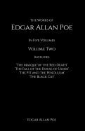 THE WORKS OF EDGAR ALLAN POE: IN FIVE VOLUMES CONTAINS THE MASQUE OF ...