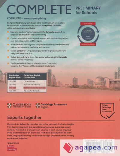 COMPLETE PRELIMINARY FOR SCHOOLS TEACHER'S BOOK WITH DOWNLOADABLE ...