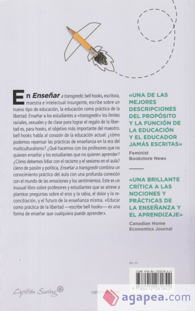 ENSEÑAR A TRANSGREDIR - BELL HOOKS; MARTA MALO - 9788412281842