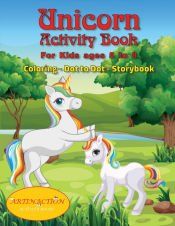 UNICORN ACTIVITY BOOK FOR KIDS AGES 5 TO 8 - ARTIN ACTION - 9781801159760