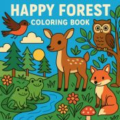 HAPPY FOREST - COLORING BOOK - 9782521604981