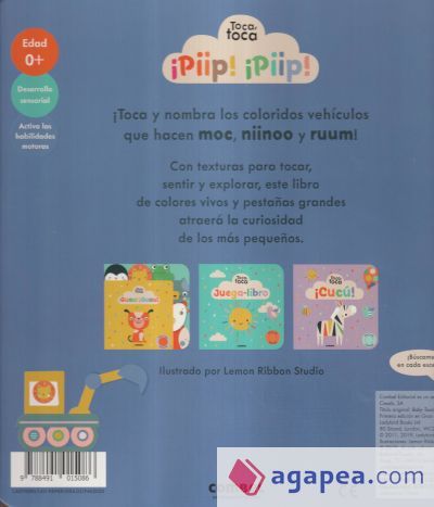 ¡PIIP! ¡PIIP! - LADYBIRD BOOKS; LEMON RIBBON STUDIO - 9788491015086