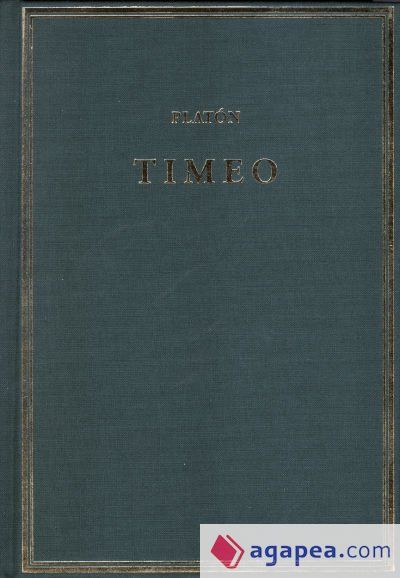 TIMEO - PLATON - 9788400096250