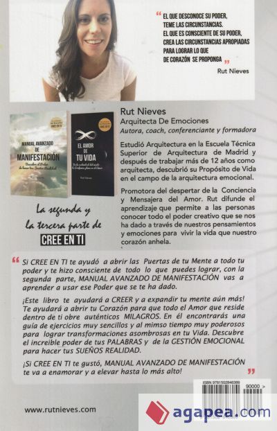 CREE EN TI: DESCUBRE EL PODER DE CAMBIAR TU VIDA - RUT NIEVES ... CREE EN TI: DESCUBRE EL PODER DE CAMBIAR TU VIDA - RUT NIEVES ...