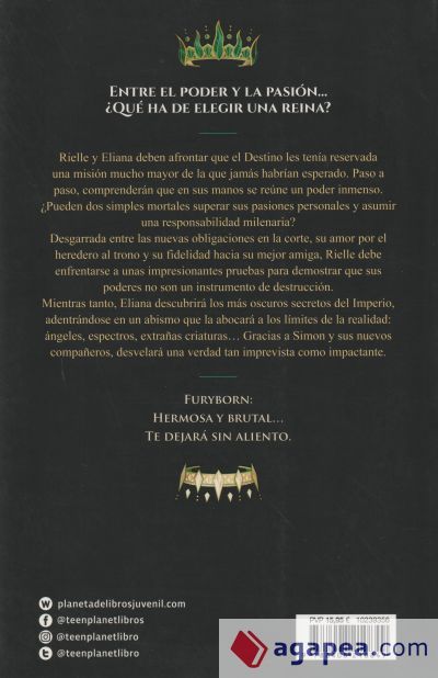 FURYBORN 2. EL LABERINTO DEL FUEGO ETERNO - CLAIRE LEGRAND - 9788408210849