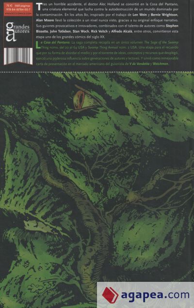 LA COSA DEL PANTANO DE ALAN MOORE LA SAGA COMPLETA (SEGUNDA EDICION ...