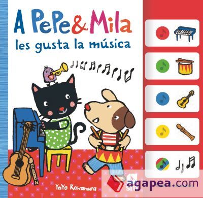 A PEPE Y MILA LES GUSTA LA MUSICA - YAYO KAWAMURA - 9788411828918