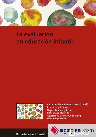 LA EVALUACION EN EDUCACION INFANTIL - ITZIAR ... [ET AL.] ARREGI LANDA ...