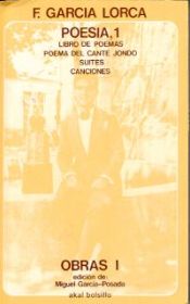 OBRAS I. POESIA, 1 - FEDERICO GARCIA LORCA - 9788476004159