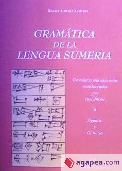 GRAMATICA DE LA LENGUA SUMERIA: GRAMATICA CON EJERCICIOS TRANSLITERADOS ...
