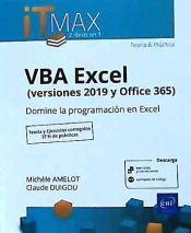 VBA EXCEL (VERSIONES 2019 Y OFFICE 365) TEORIA Y EJERCICIOS CORREGIDOS - DOMINE LA PROGRAMACION ...