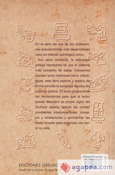 ASTROLOGIA AZTECA : LAS CLAVES DEL ZODIACO AZTECA - HIPOLITO MOCTEZUMA ...