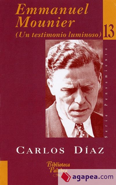 EMMANUEL MOUNIER - CARLOS DIAZ - 9788482394350