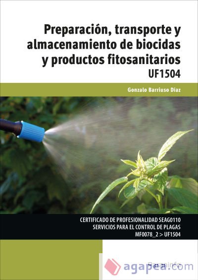 Preparacion Transporte Y Almacenamiento De Biocidas Y Productos