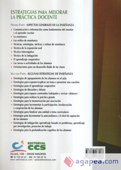 ESTRATEGIAS PARA MEJORAR LA PRACTICA DOCENTE - JESUS MARIA NIETO GIL - 9788483168066