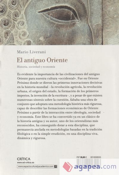 EL ANTIGUO ORIENTE - MARIO LIVERANI - 9788498923926
