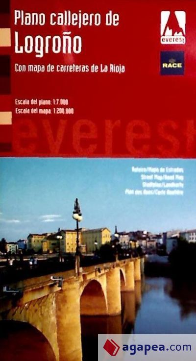 PLANO CALLEJERO DE LOGROÑO CON MAPA PROVINCIAL DE LA RIOJA ...