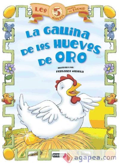 LA GALLINA DE LOS HUEVOS DE ORO - ESOPO - 9788444149868